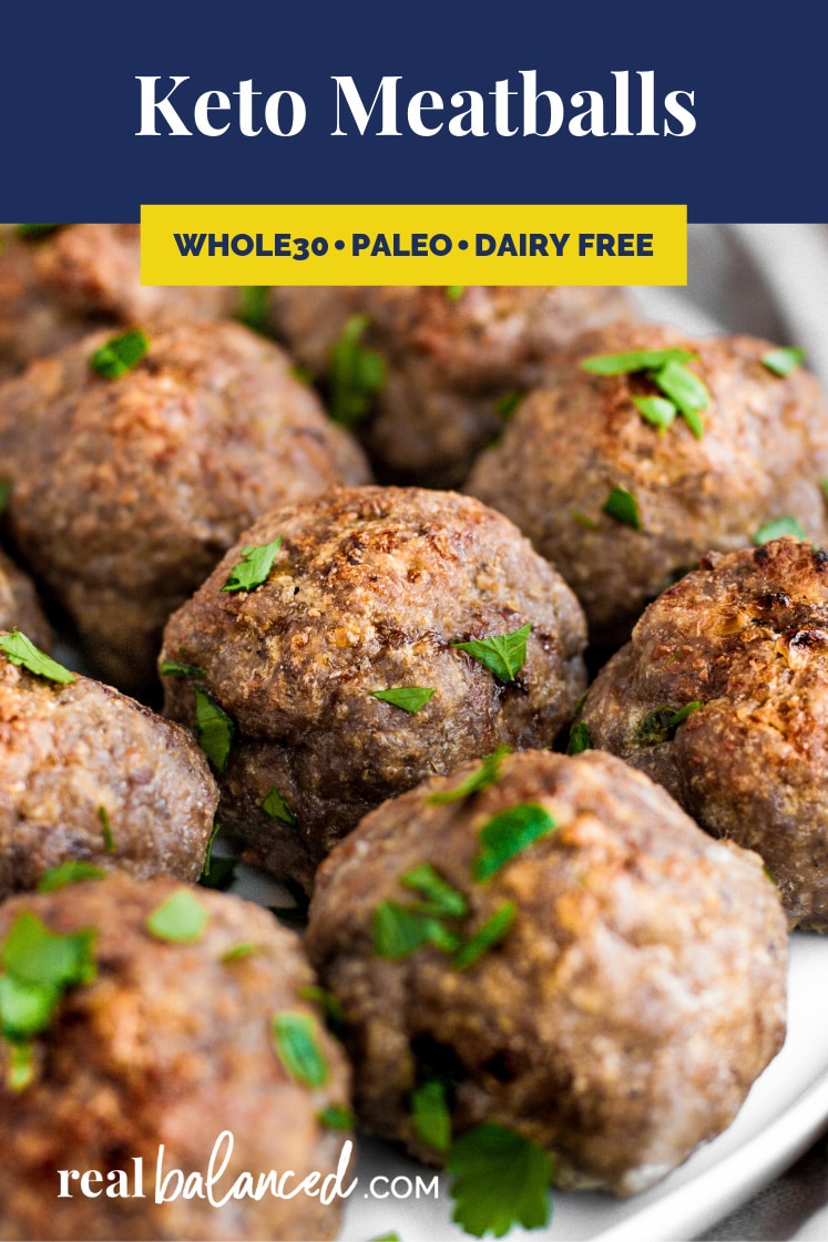 Keto Meatballs | Real Balanced