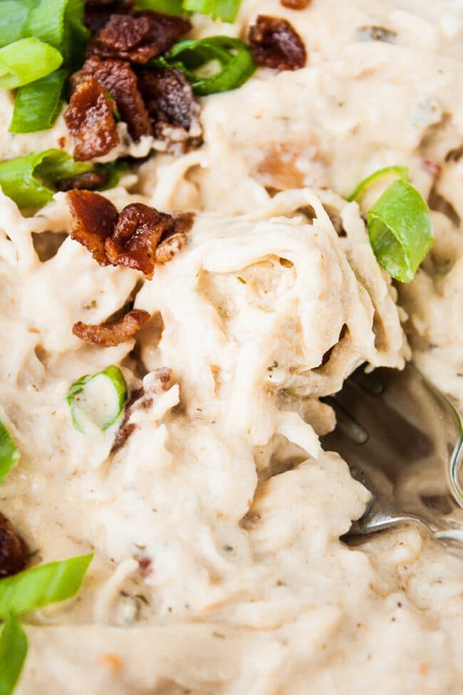 Keto Creamy Garlic Chicken Freezer Meal | Real Balanced
