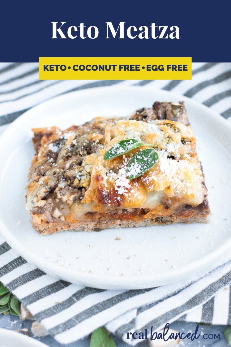 Keto Meatza | Low-Carb, Gluten-Free, Grain-Free, Nut-Free, Egg-Free