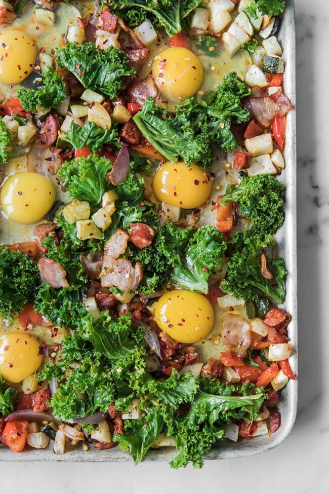 Keto Sheet Pan Breakfast Hash | Real Balanced