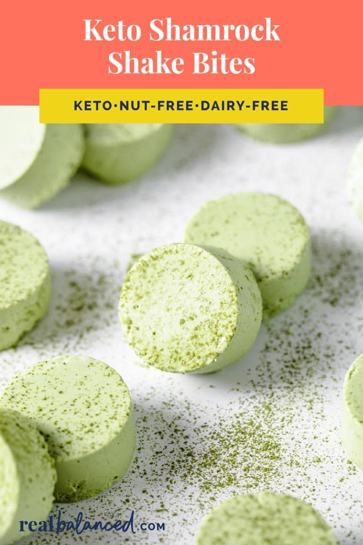 Keto Shamrock Shake Bites | Real Balanced