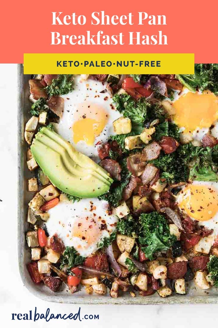 Keto Sheet Pan Breakfast Hash | Real Balanced