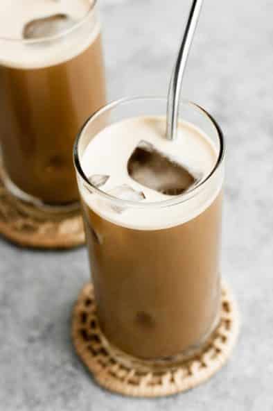 Nut-Free Dairy-Free Creamy Cold Brew Keto Coffee