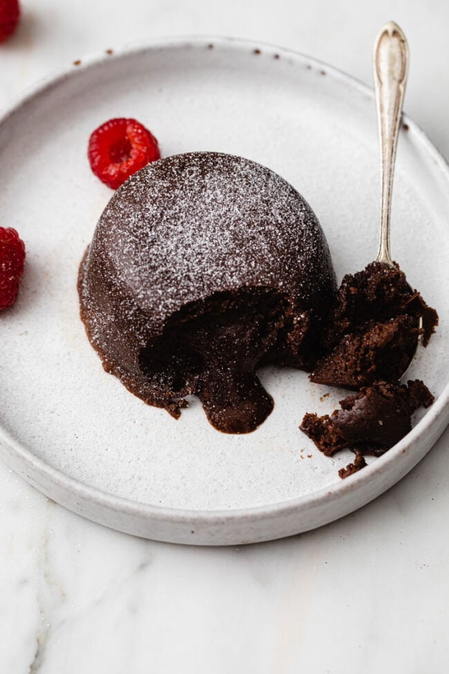 Instant Pot Lava Cakes | Keto, Low-Carb, Nut-Free, Coconut-Free