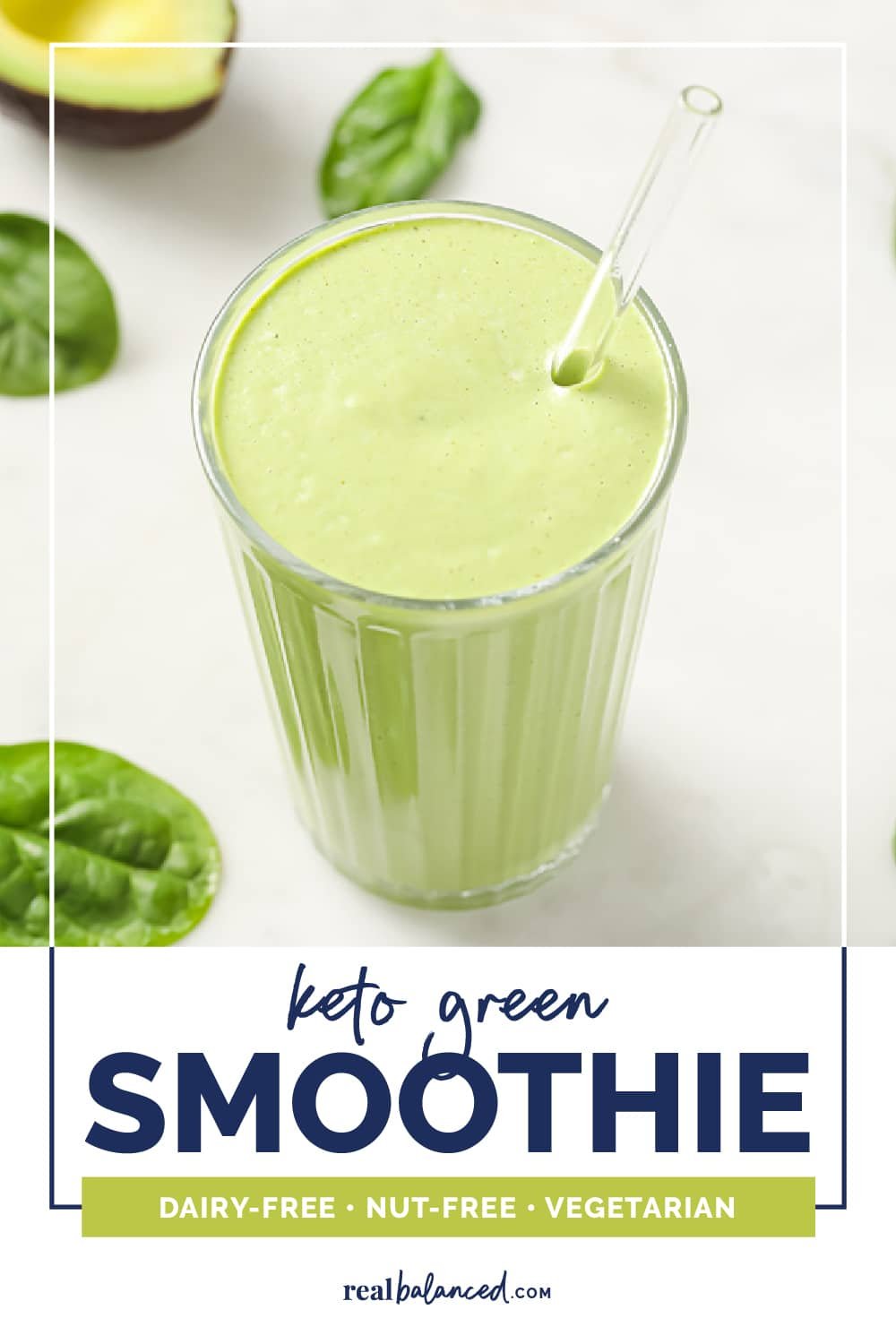 Keto Green Smoothie | Real Balanced