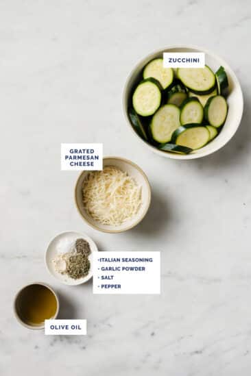 Baked Sliced Zucchini | Real Balanced