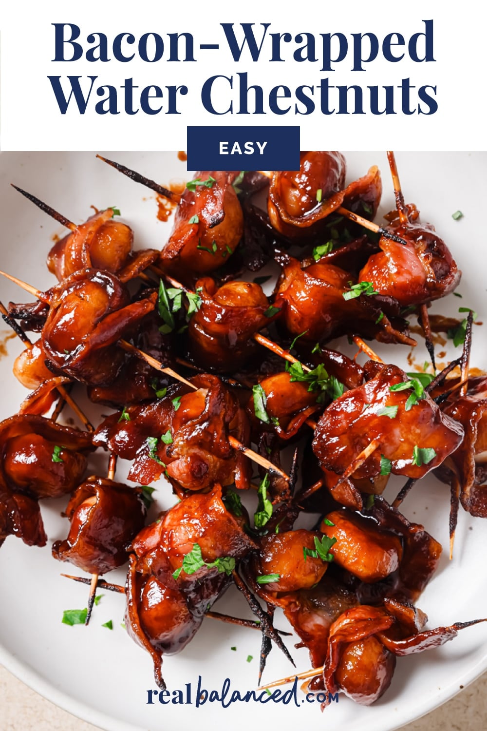 Bacon-Wrapped Water Chestnuts | Real Balanced
