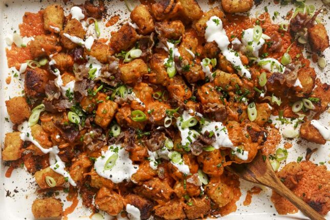 Loaded Tater Tots | Real Balanced