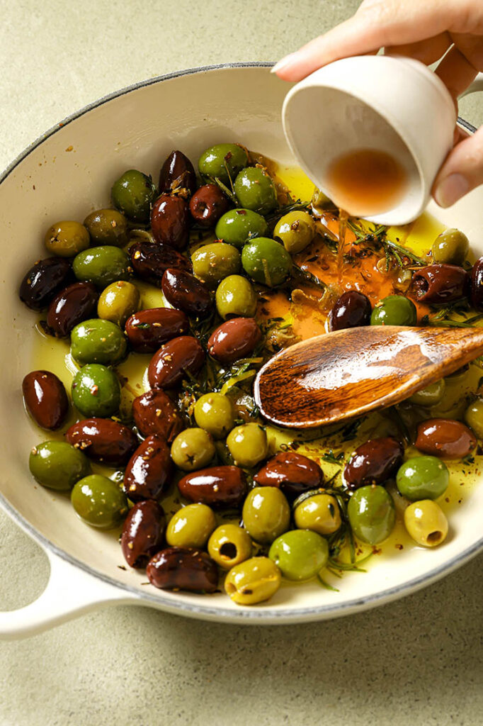 Warm Marinated Olives | Real Balanced
