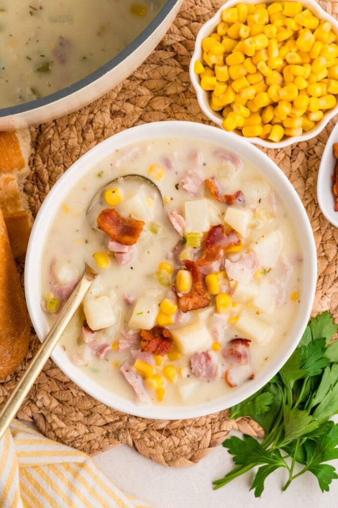 Ham and Corn Chowder | Real Balanced
