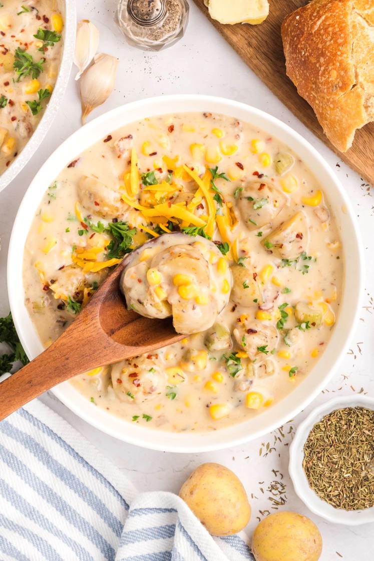 Corn and Potato Chowder | Real Balanced