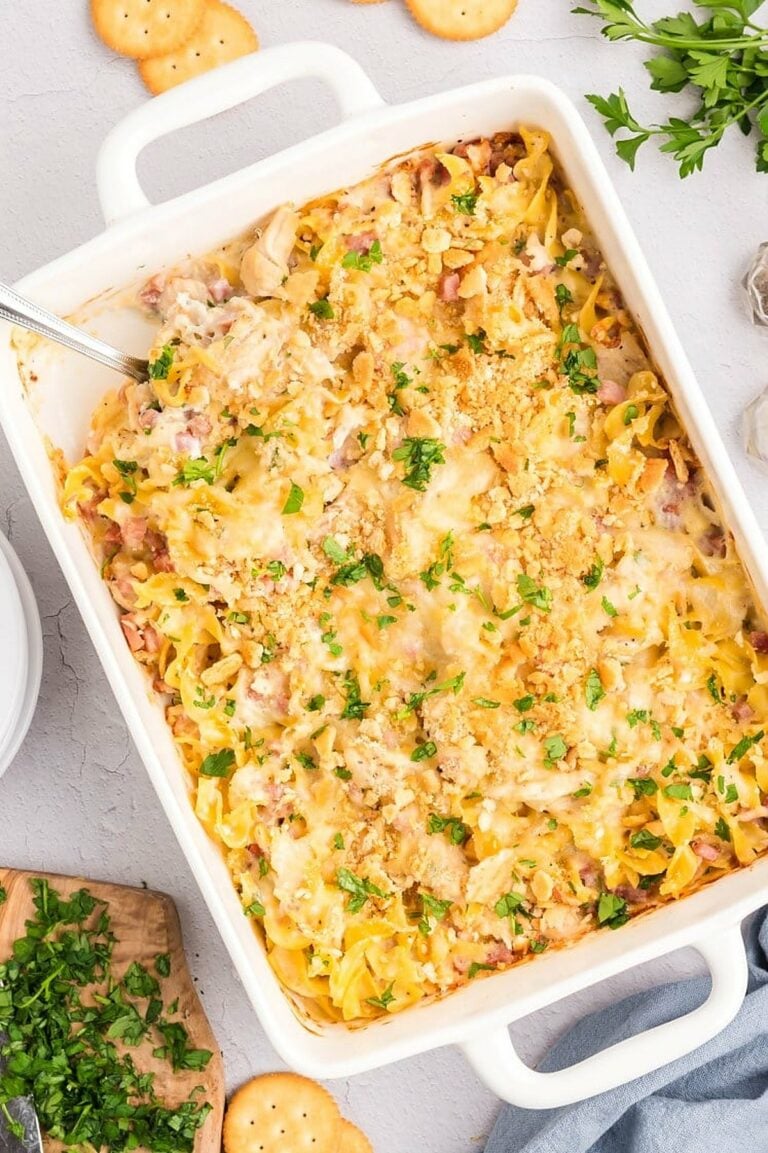 Chicken Cordon Bleu Casserole | Real Balanced